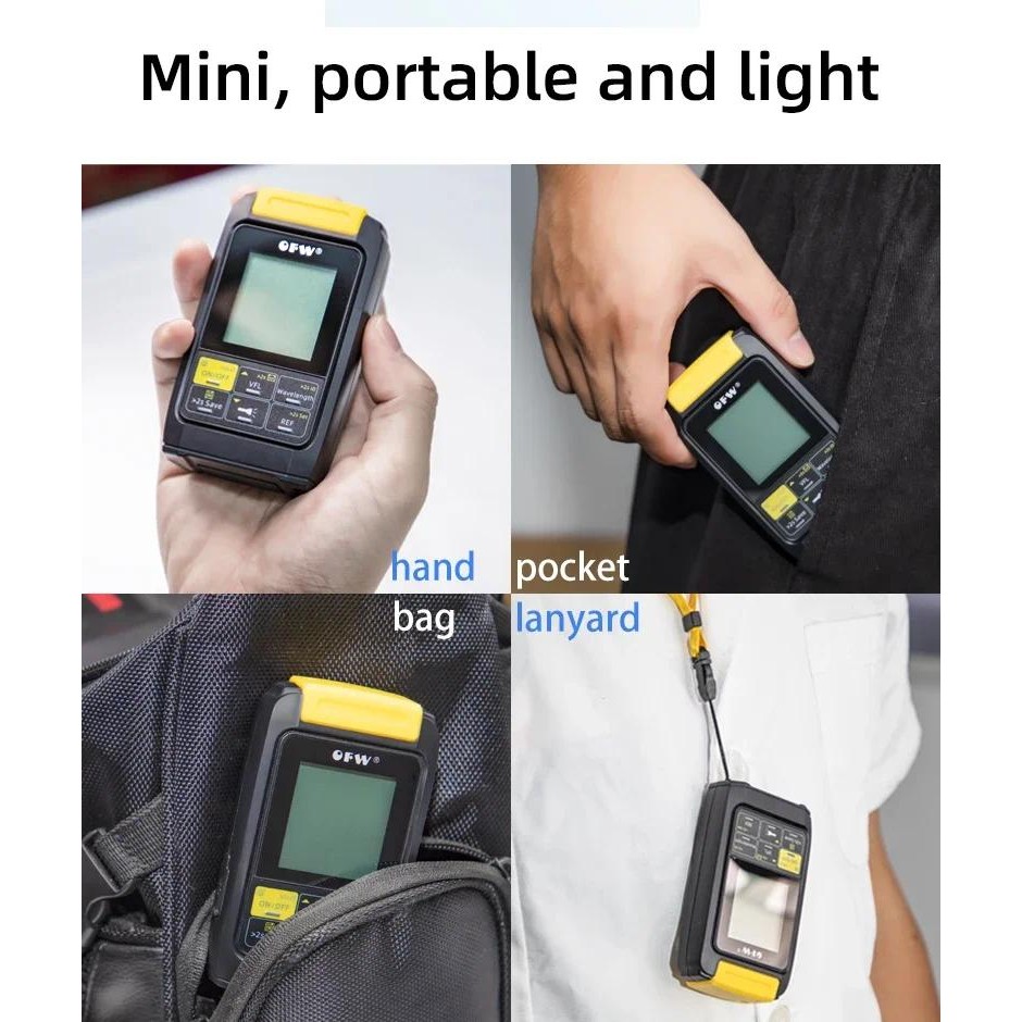 Mini 4 in 1 Multifunction Optical Power Meter Visual Fault Locator ...