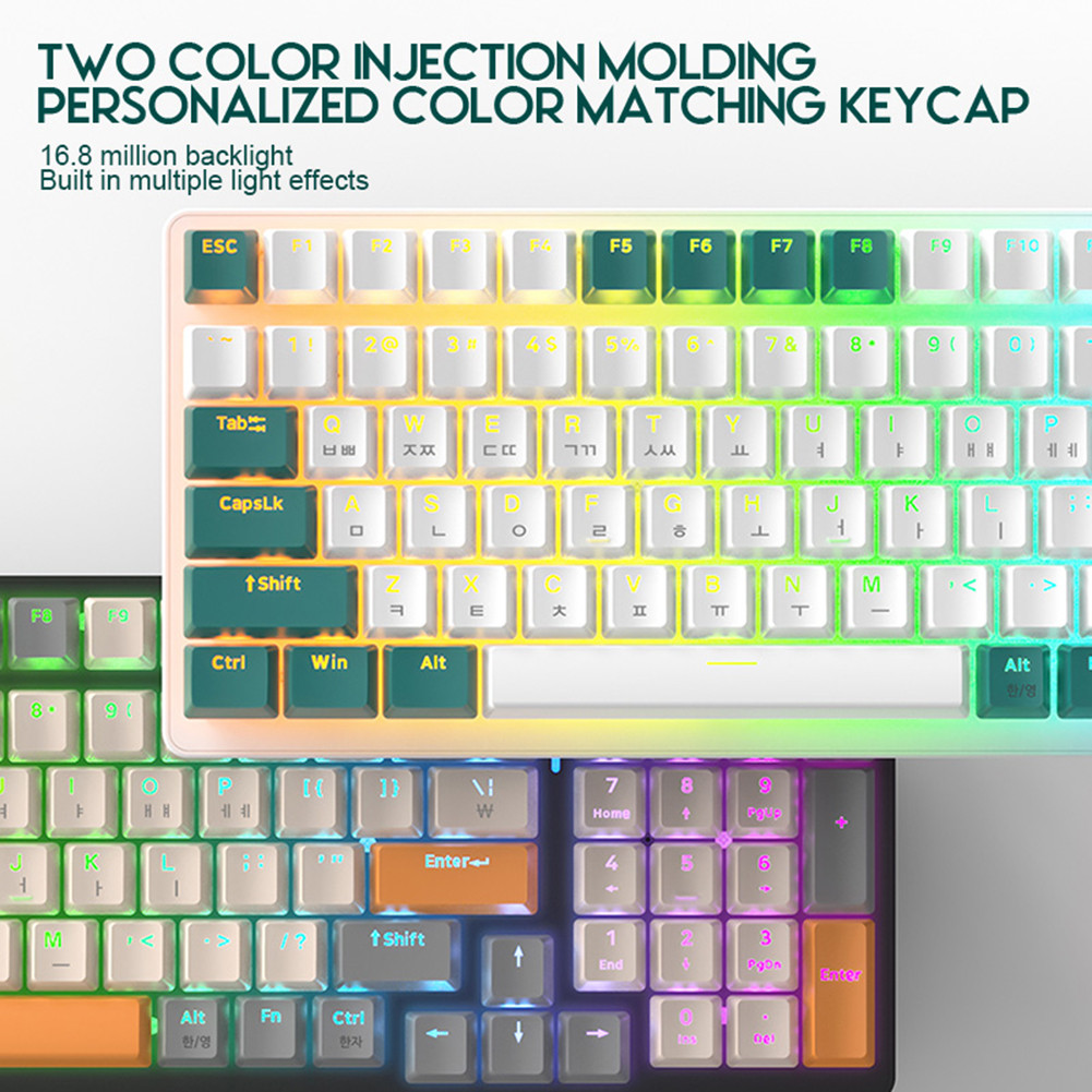 RGB Gamer Keypad 9 Lighting Effects Hotswap Keyboard Wired Keypad for ...
