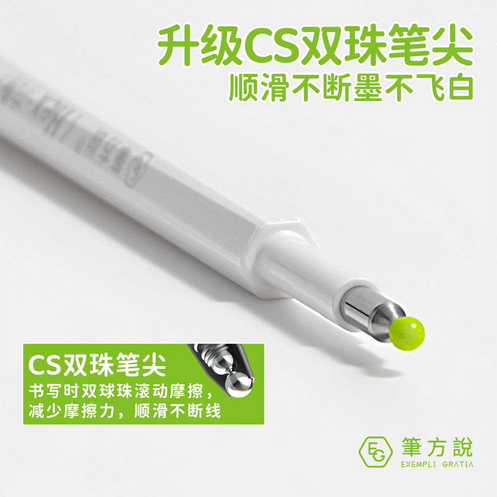 Cute Pen Hexagonal Refill Push Type Universal Gel Pen Refill Black ...