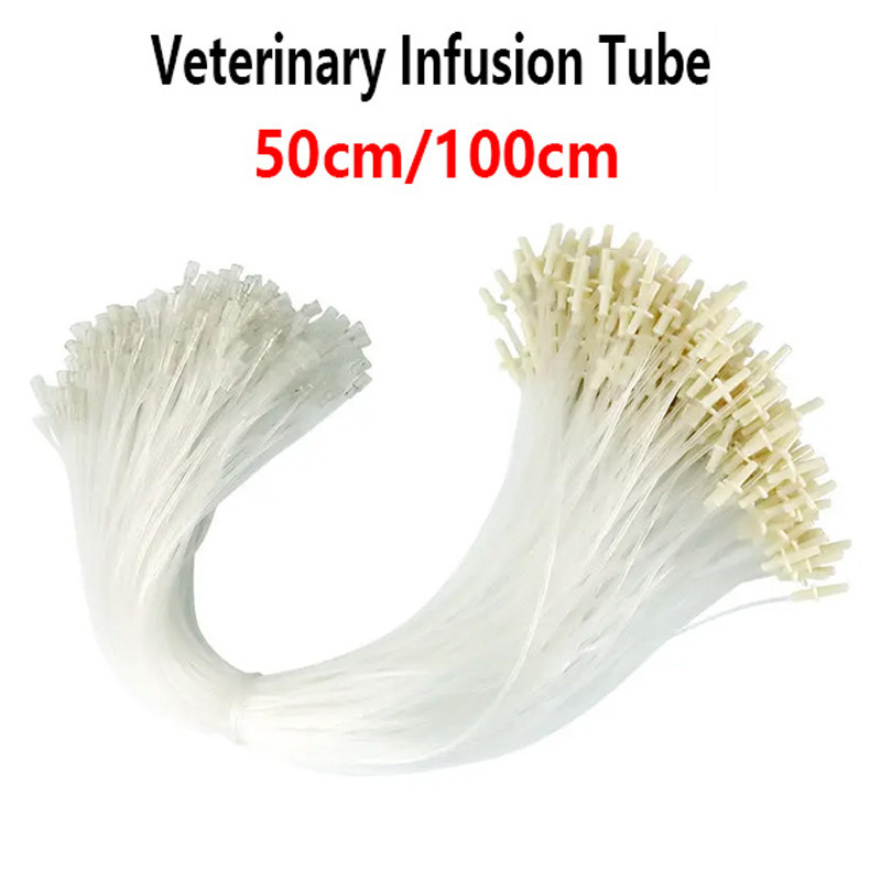 5/10/25Pcs Veterinary infusion needle extension tube disposable syringe ...
