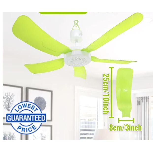 XL Ceiling Fan 5 blades Portable Ceiling fan Wall Fan Portable Cieling ...