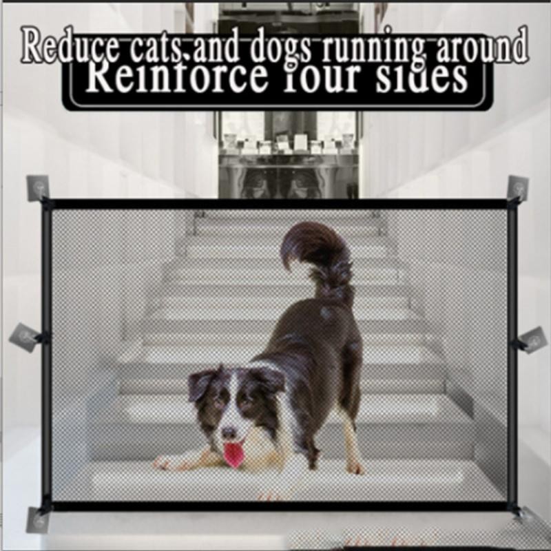 [newnorthcast] Foldable Dog Fence Pet Isolation Net Safety Fence Pet ...