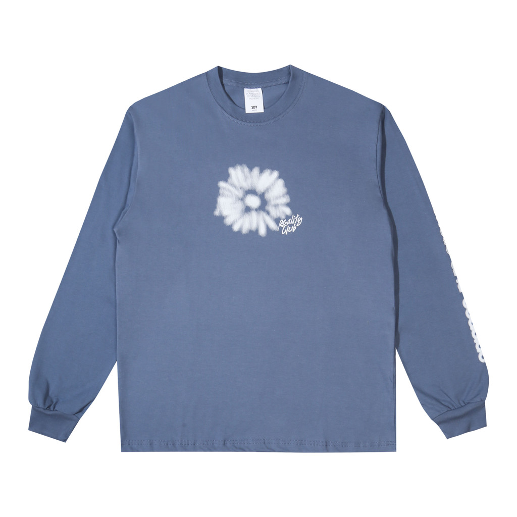 Reality Club - Melancholic Longsleeve - T-shirt - Blue | Shopee Philippines