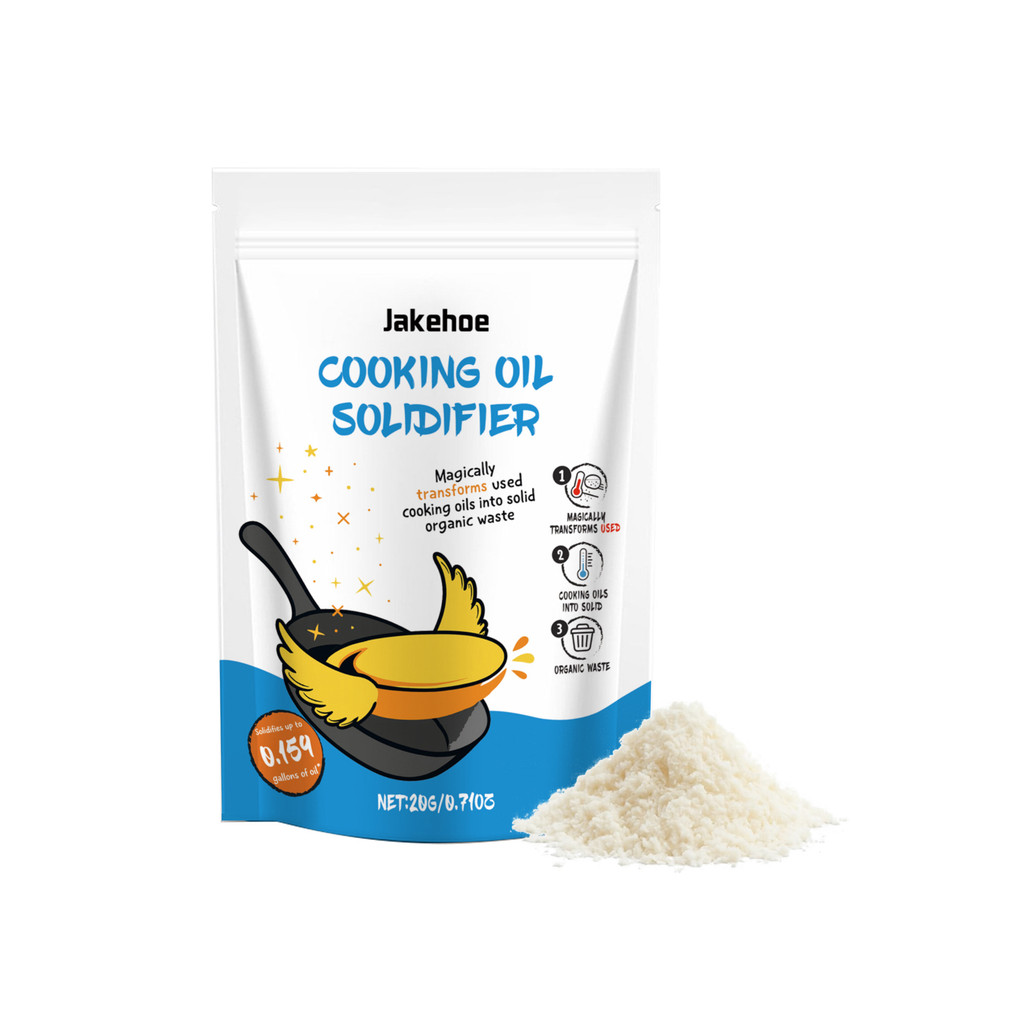 Cooking Oil Solidifier,Vegetable/Canola Oil Hardener for Easy Disposal ...
