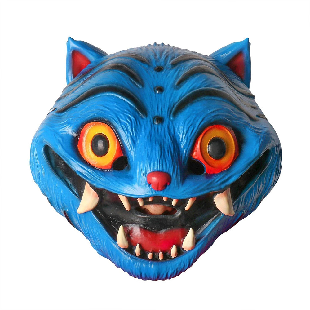Demon Hunter Face Mask Latex Derpy Tiger Mask Party Cosplay | Shopee ...