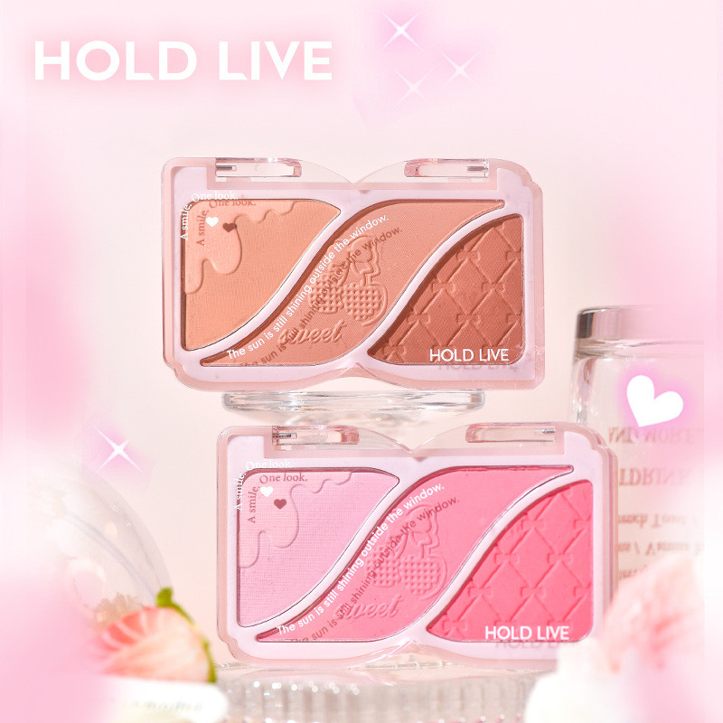 HOLD LIVE Three-Color Blush Contour Palette Matte Expanding and ...