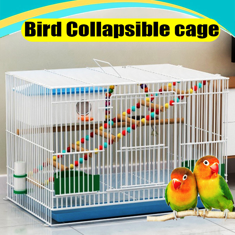 Bird Cage For Bird Bird Feeder For Bird Collapsible cage Cage Bird Toy ...