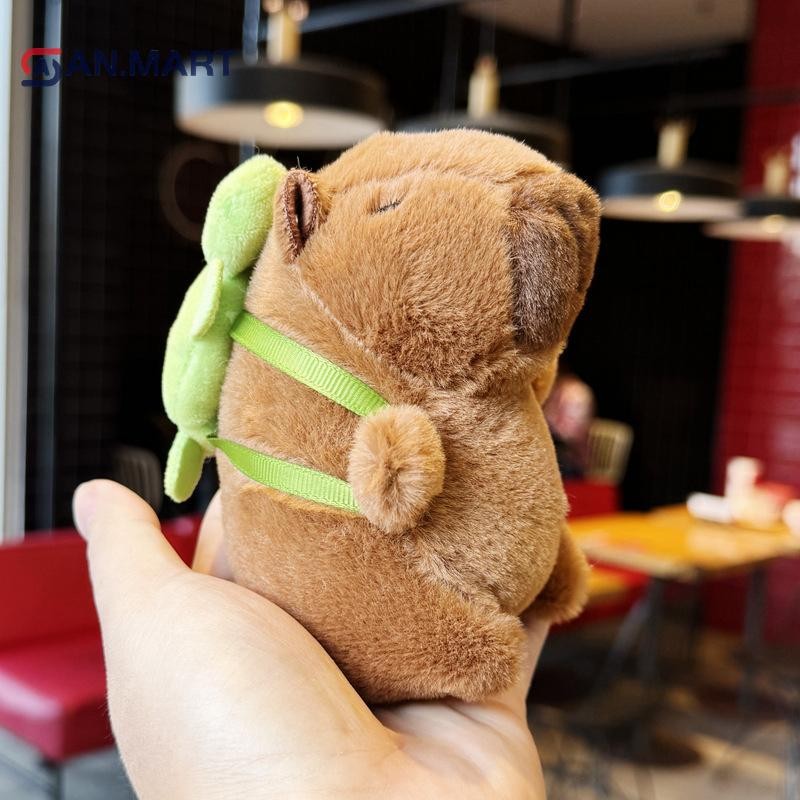 BDB Plush Snotty Capybara Keychain Cute Capybara With Turtle Bag ...