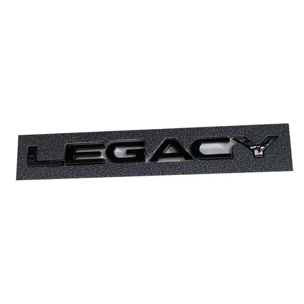 Black Badge For SUBARU Sticker LEGACY Rear Emblems Sticker Trunk ...