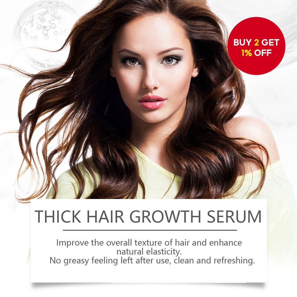 New Fast Hair Growth Serum 30ml - Rapid Regrowth, Thickening, Anti-Hair ...