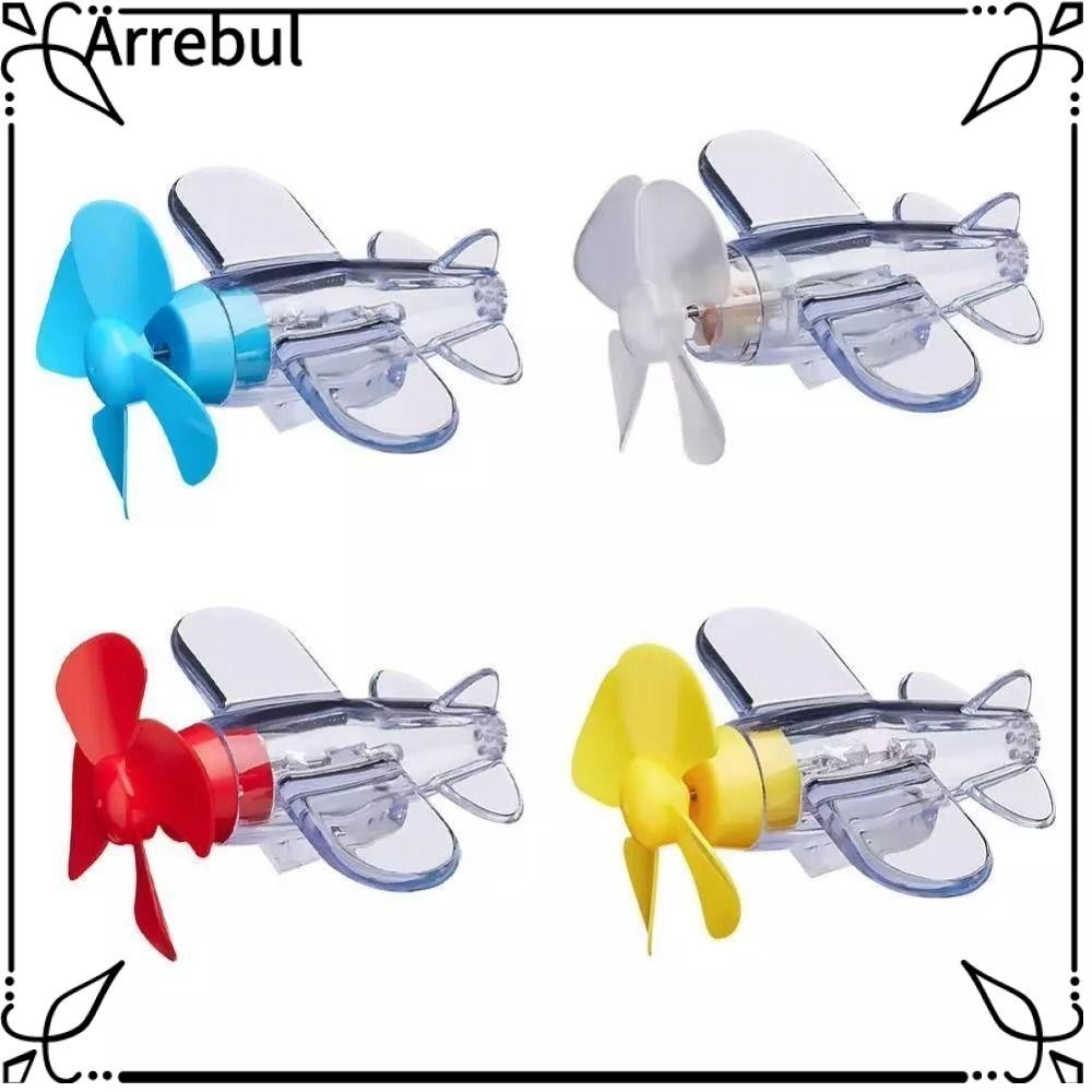 ARREBUL LED Light Airplane, Plastic LED Light Wind Power Generation ...