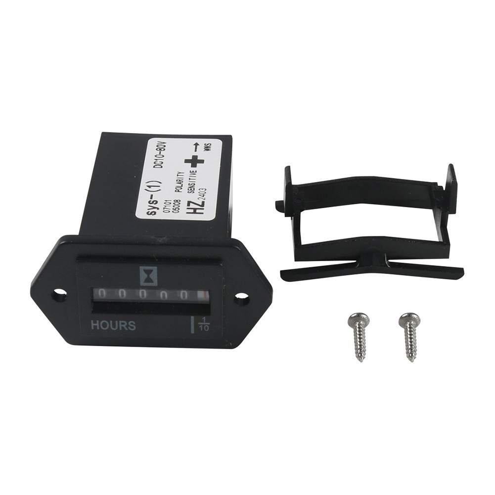 DC10-80V Mechanical Hour Meter for Diesel Engine Generator Boat ...