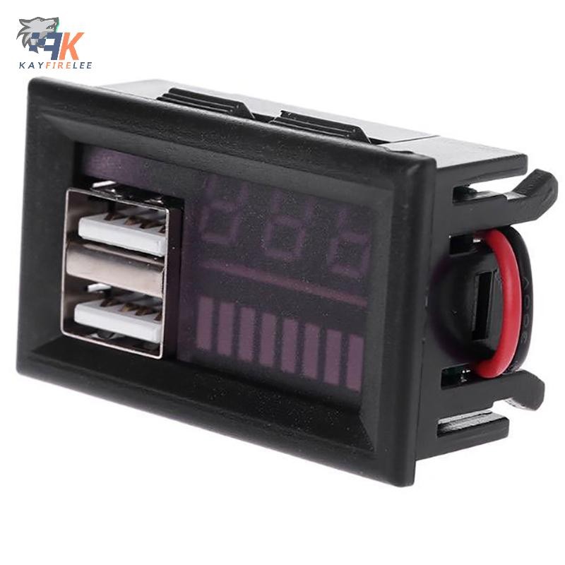 (KFL) Car12V Battery Voltage And Power Display Meter Digital Car ...