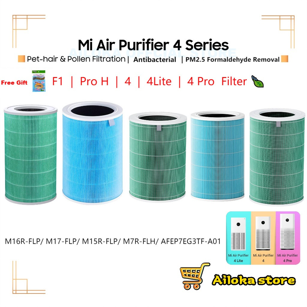 【HEPA Filter】For Mi Air Purifier 4 /4 Lite /4 Pro/Pro H/F1 (M16R-FLP ...