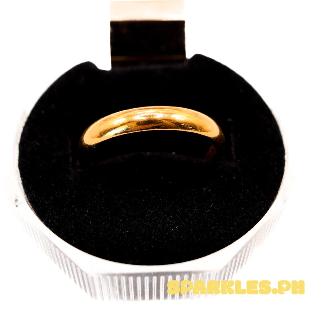 18k Saudi Gold Wedding Plain Ring Solid Pawnable - SKU-59IBSHUZ ...