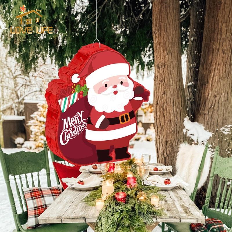 [Whfashion] Santa Claus Pinata Hanging Ornament Party Favors Prop for ...