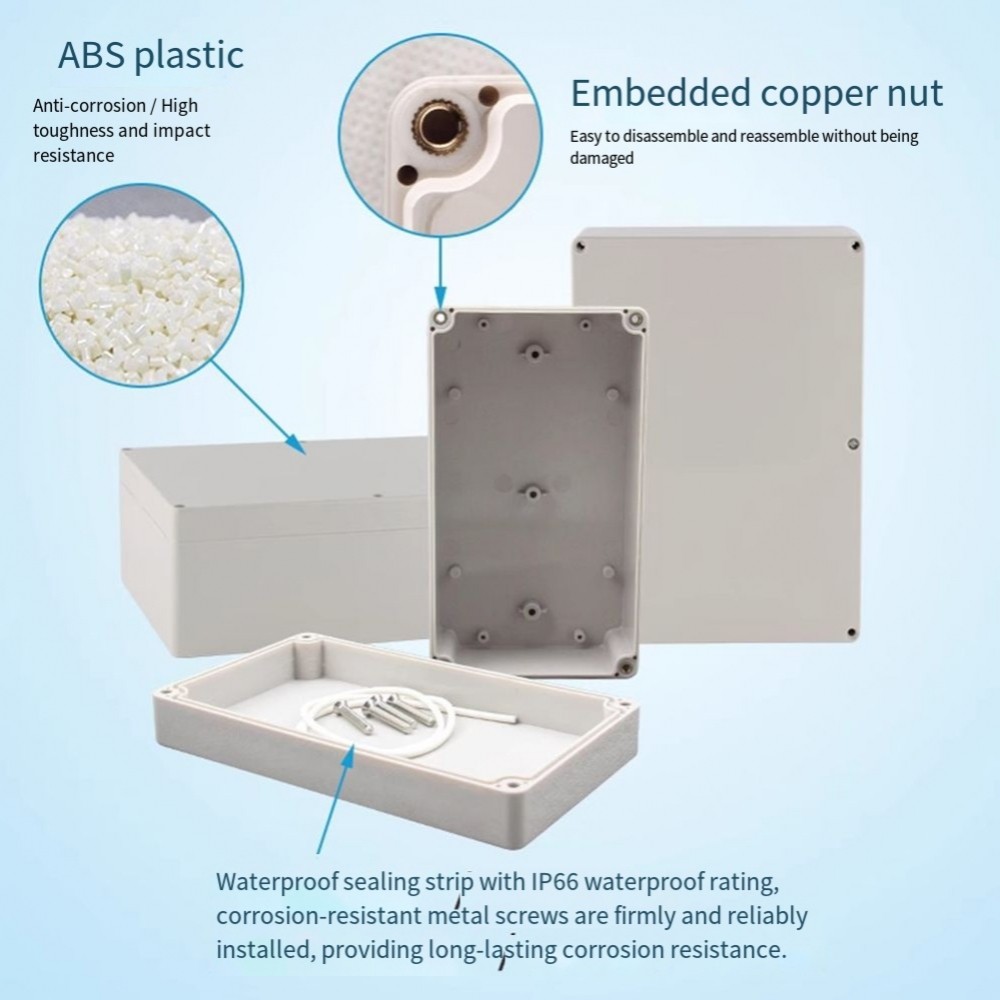 IP66 Project Box Customizable Enclosure Easy To Modify Impact-Resistant ...