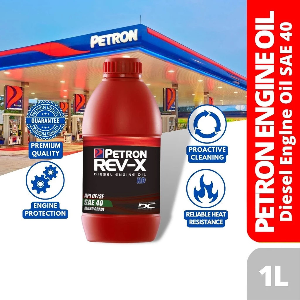 1 Liter Petron Rev-X HD 30 Diesel Engine Oil | Shopee Philippines