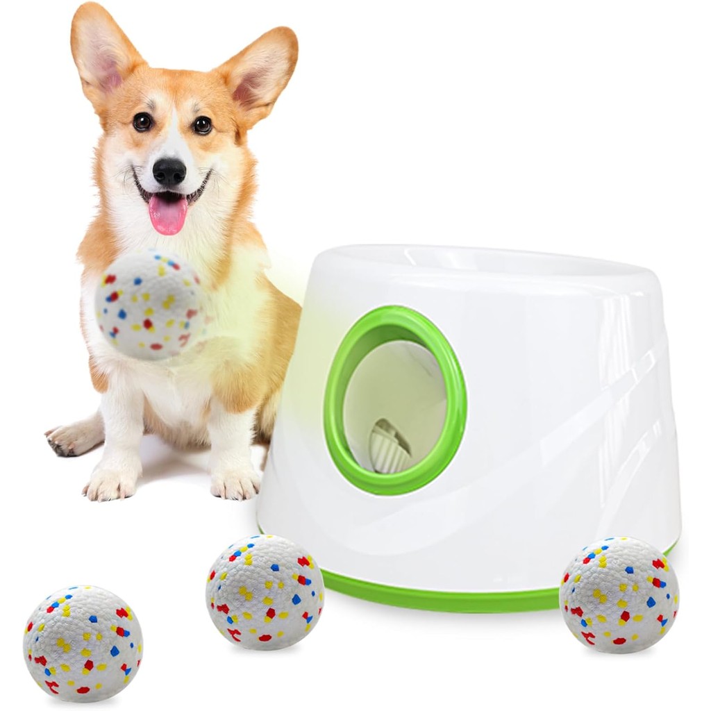 Compact Automatic Ball Launcher for Dogs with Random Mode, 3 Settings ...