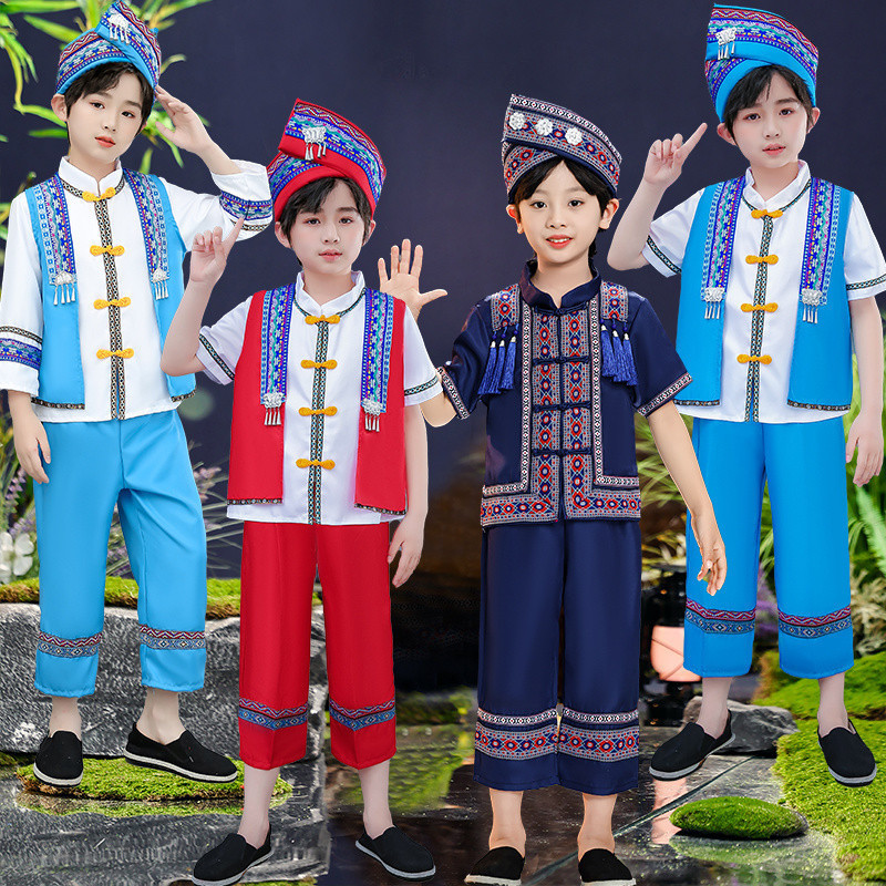 Boys Ethnic Costumes Minority Costumes Kids Children Boys Myanmar ...