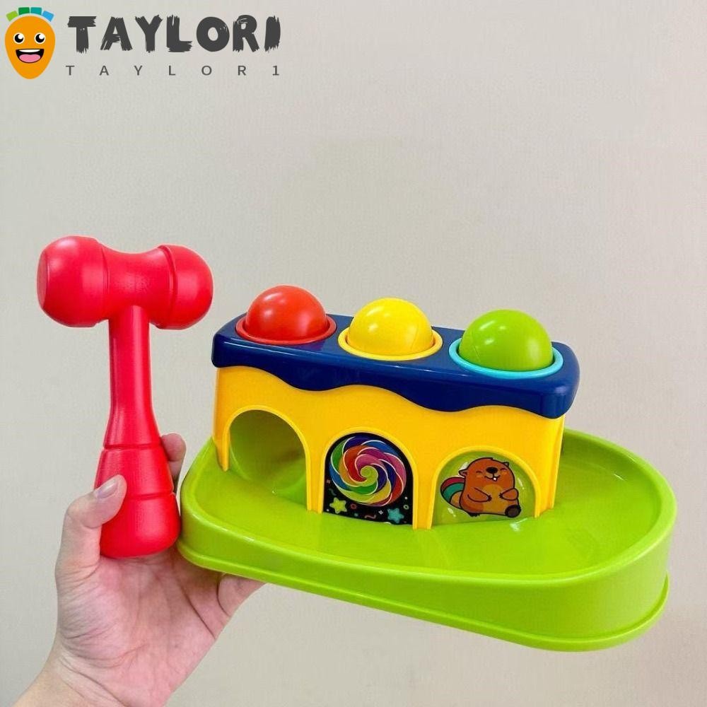 TAYLOR1 Interactive Hammer Toy, Stacking Balls Making Sounds Hammer ...