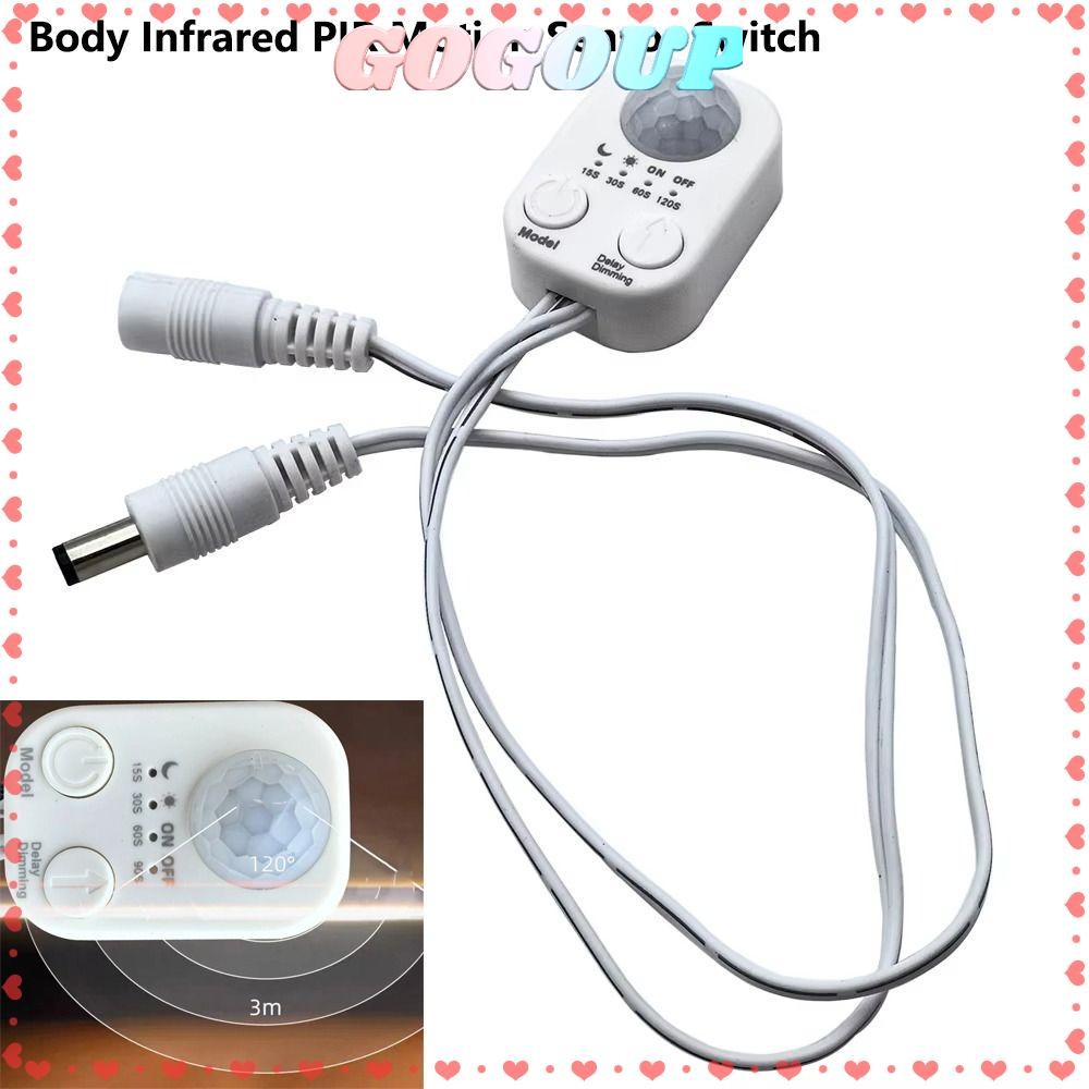 GOGOASDGRF Human Body Sensor Switch, Smart High Sensitivity PIR Motion ...