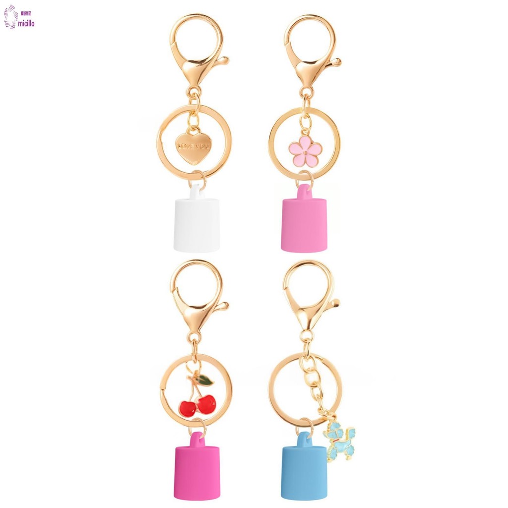 4pcs Keychain Cap for Summer Fridays 0.5 Oz Lip Balm Prevent Loss ...