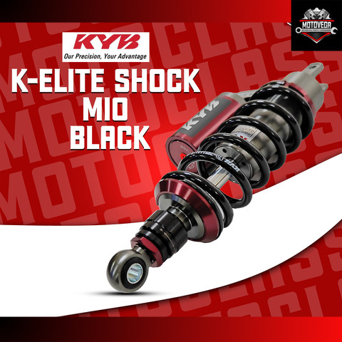 KYB SHOCK K-ELITE MIO BLACK AND RED | Shopee Philippines