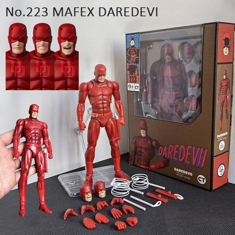 CT Toys MAFEX DAREDEVIL Action Figure Toys No.223 Mafex Daredvil Model ...