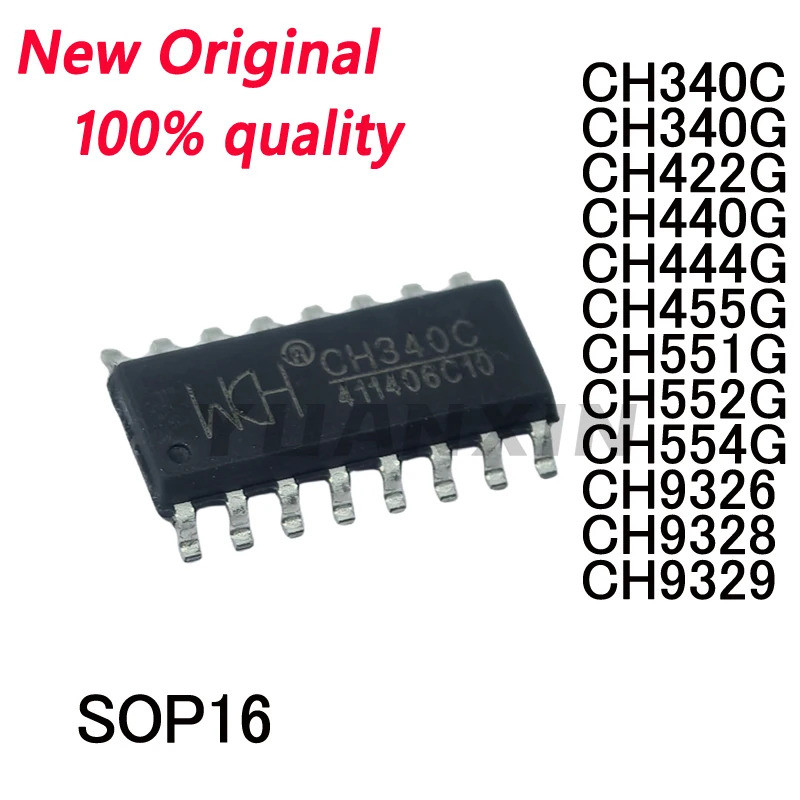 5PCS CH340C CH340G CH422G CH440G CH444G CH455G CH551G CH552G CH554G ...