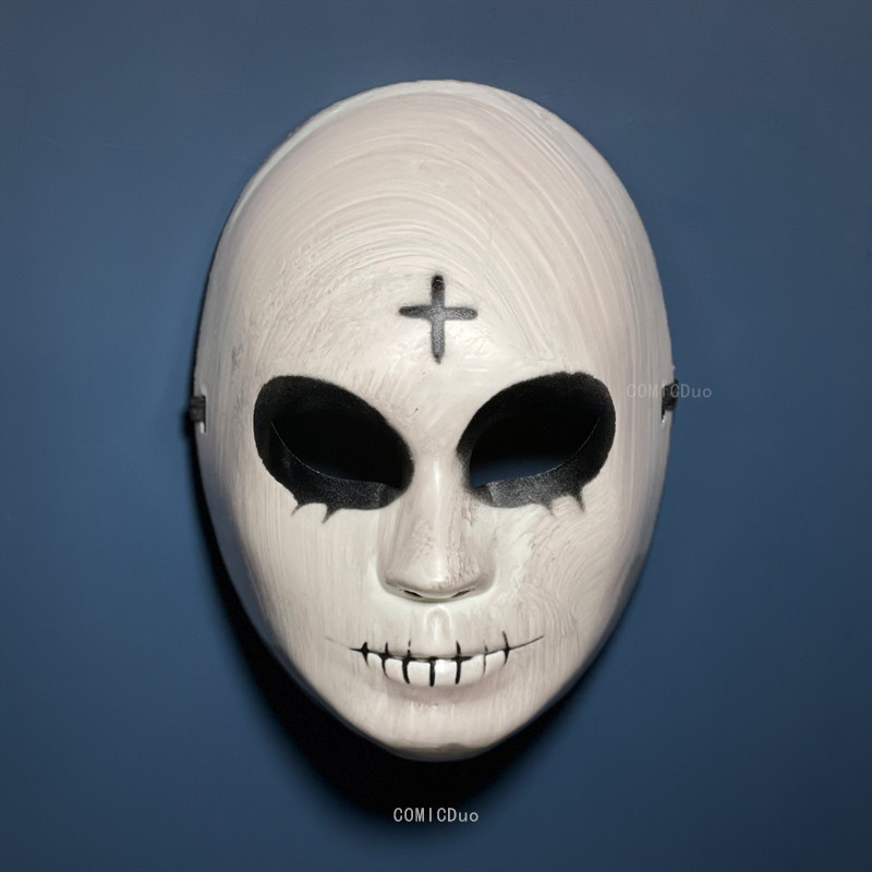 Halloween Movie Human Clearing Plan Adult Full Face Horror Plastic PVC ...