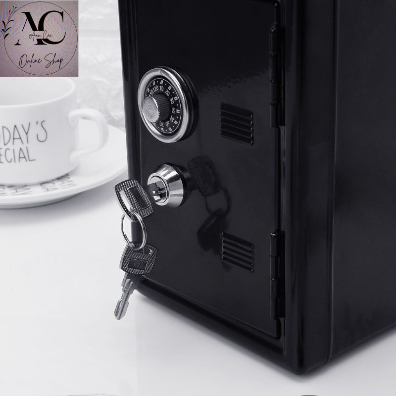 Safe Electronic Digital Metal Money Bank Deposit Safety Vault Cash ...