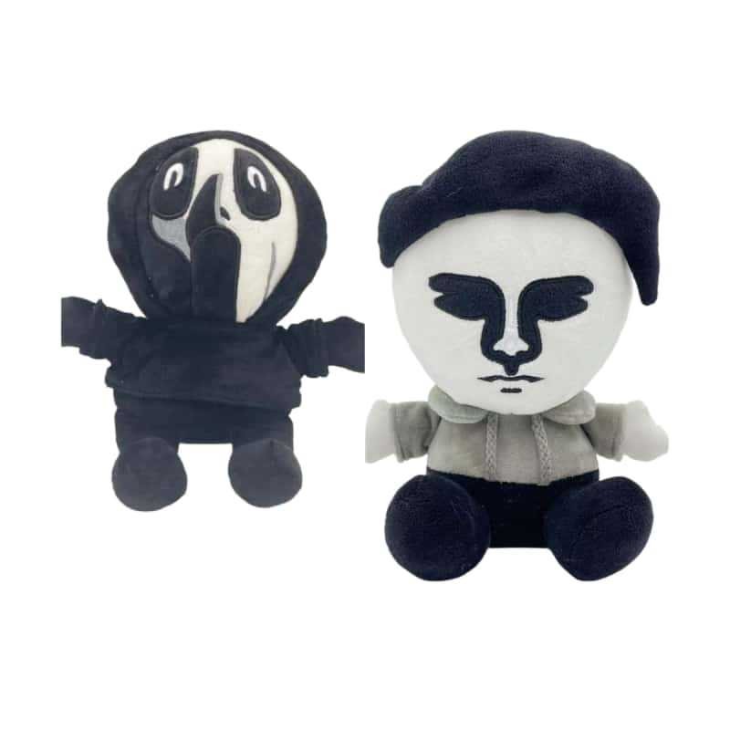 Anime The Mandela Catalogue Mandela Record Plush Toy Intruder Warning ...