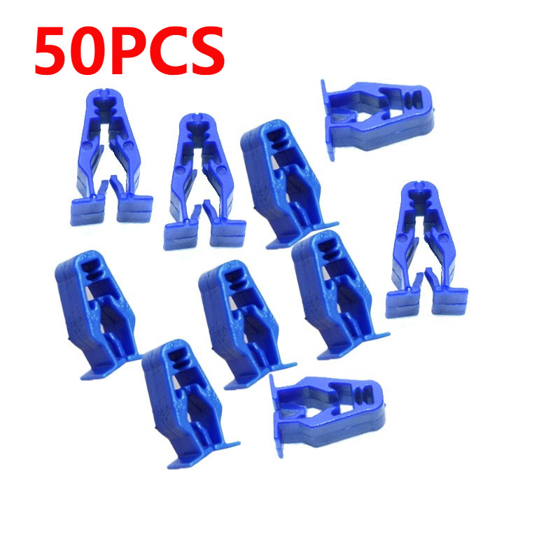 50 PCS HONDA CLIP CLIPS FAIRING CLIPS MOTORCYCLE VISOR SNAP FITTING ...