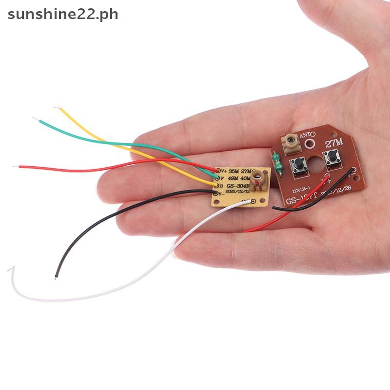 SUNSHINE22 4CH RC Remote Control Circuit PCB Transmitter Receiver Board ...