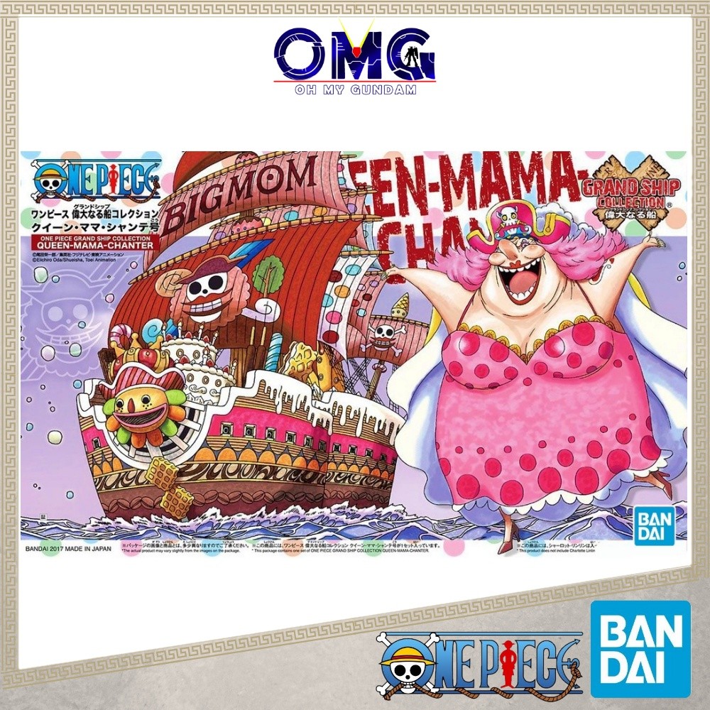 Bandai One Piece Grand Ship Collection Queen Mama Chanter 58010 Queen ...