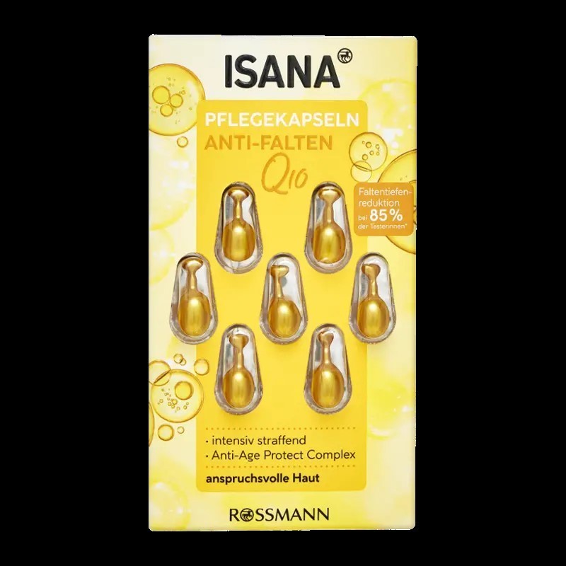 [BUY 5 GET 1 FREE] ISANA Serum Q10 skin care capsule (anti-wrinkle ...