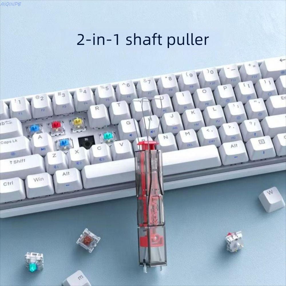 AIQINPB Keys Caps Puller, 2 in 1 DIY Keyboard Switch Puller, Durable ...