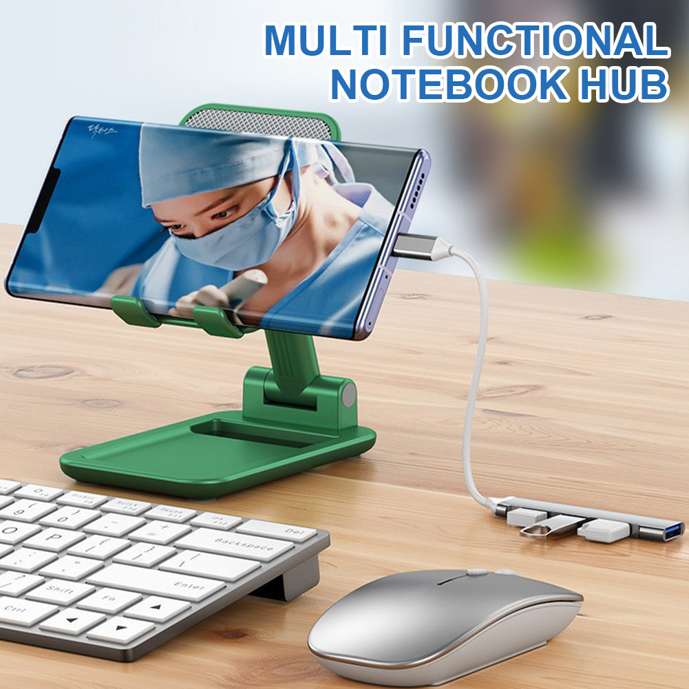 Ultra Slim Aluminum Alloy Keyboard Mouse Extension With USB C 3.0 Hub ...