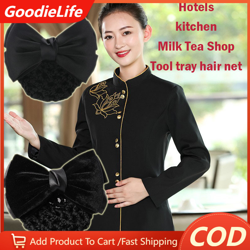 Bow Headband Flower Korean Style Hotel Waiter Flight Attendant Bank ...