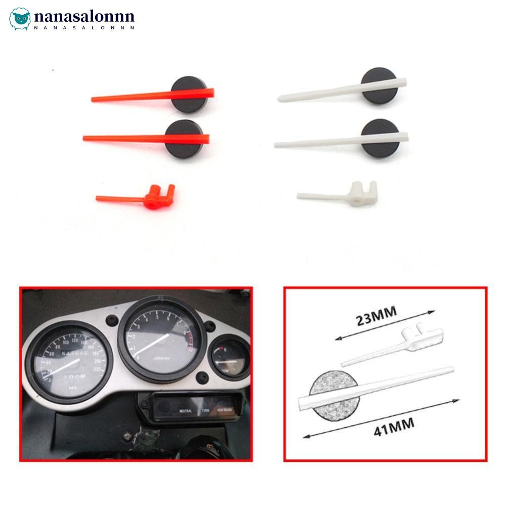 NANASALONNN 3Pcs Motorcycle Speedometer Pointer Needle Pins White/Red ...