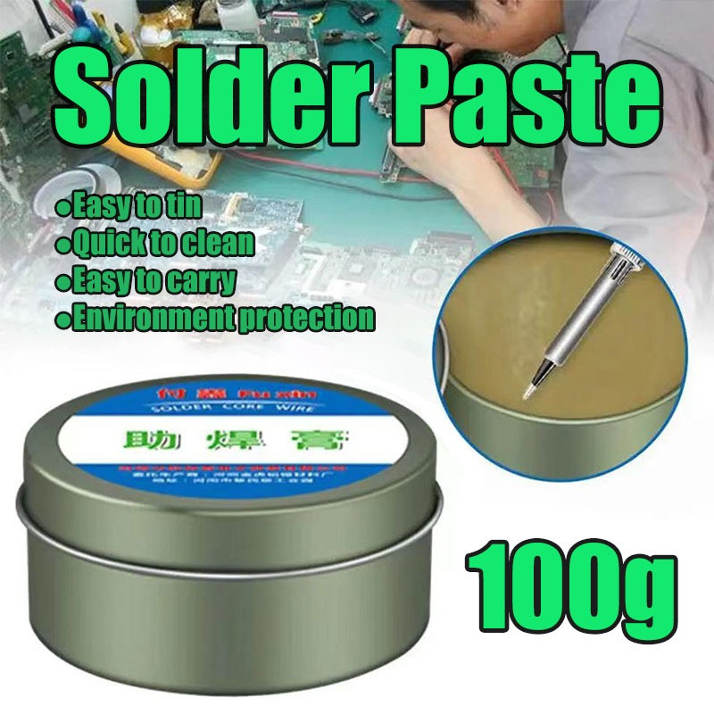 100g Solder Paste Soldering Flux Lead Free Non-Clean Solder Grease ...