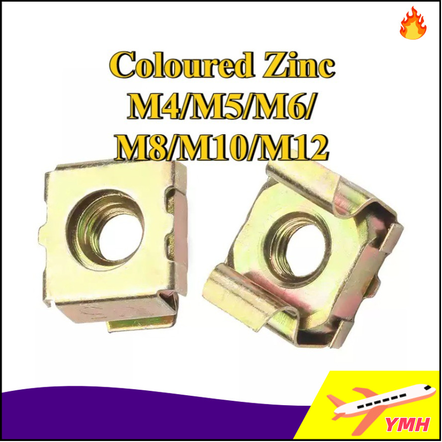 [Prompt Delivery]Color zinc cassette nut cage nut, floating cabinet ...