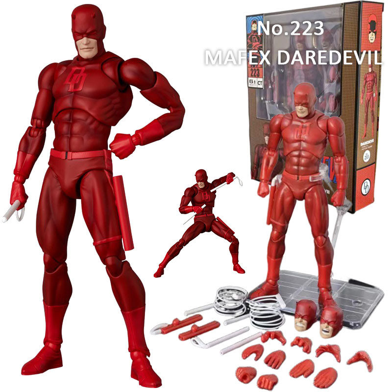 MAFEX No.223 DAREDEVIL COMIC Ver. 160mm action figure Marvel Spider-Man ...