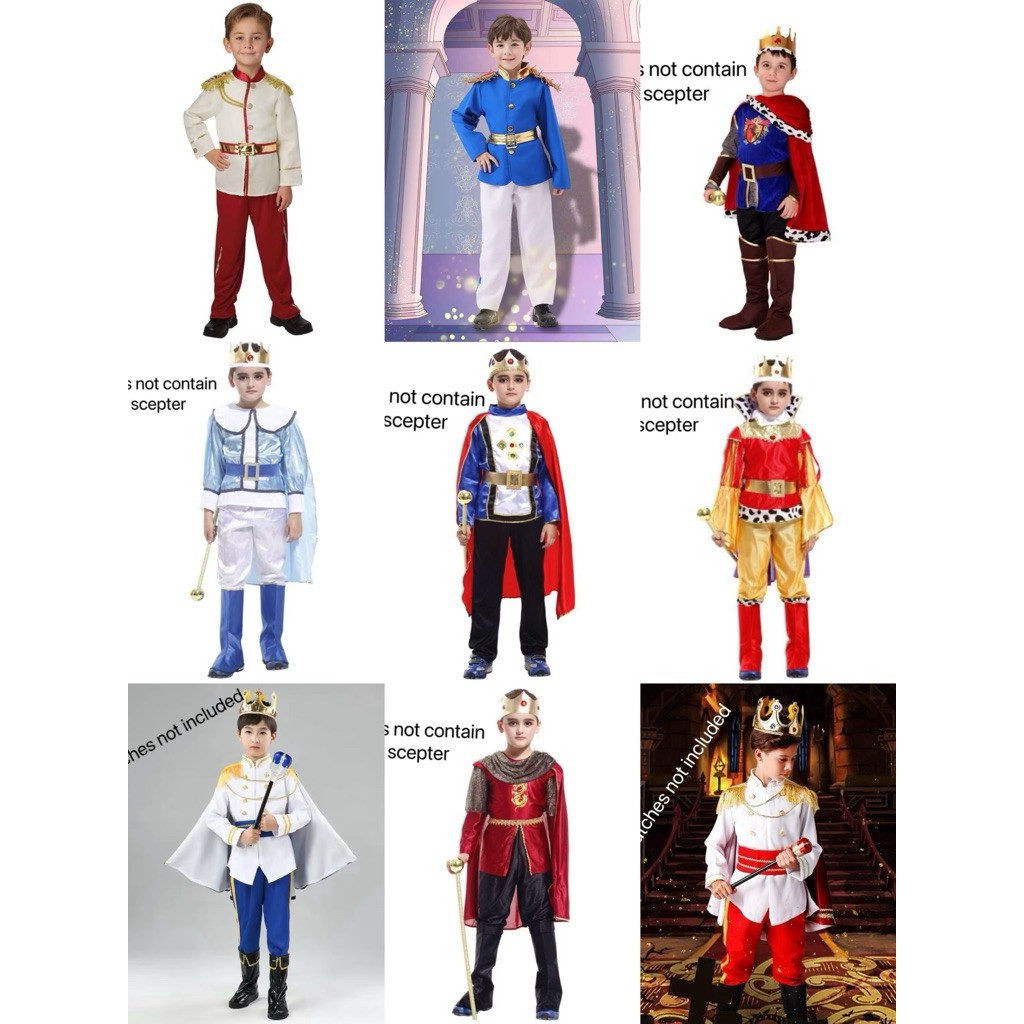 03 United England Nation rome prince /handsome prince king costume for ...