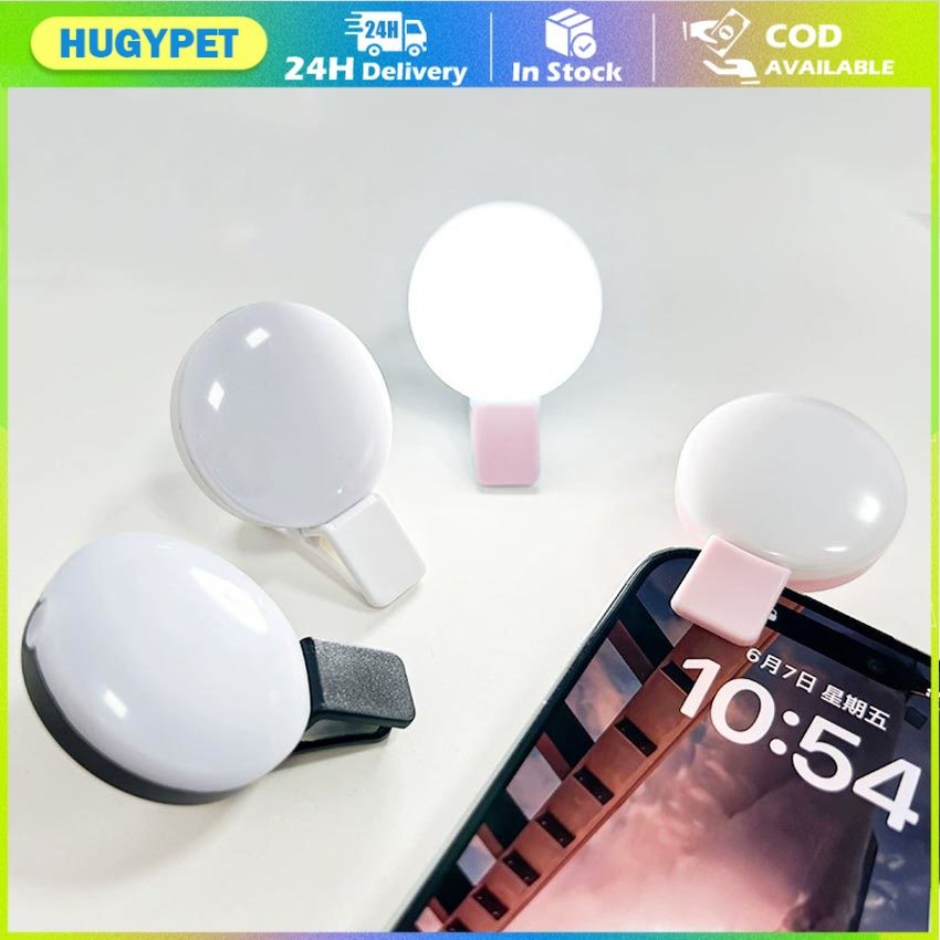 Fill Light Ring Mobile Phone Lens Led Selfie Light Battery Clip-on Led ...