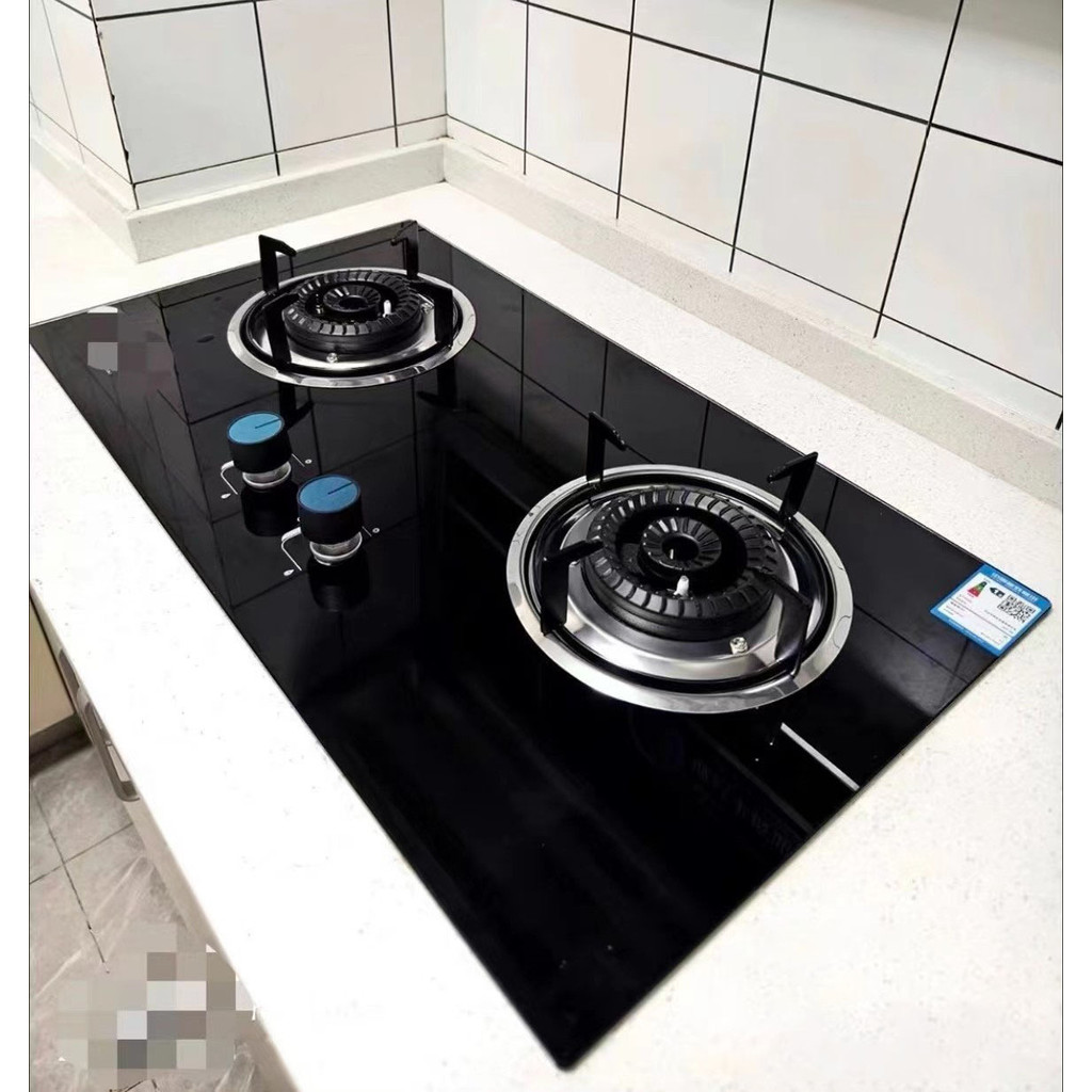 Household Gas Stove Double Burner Household Liquefied Gas Countertop ...