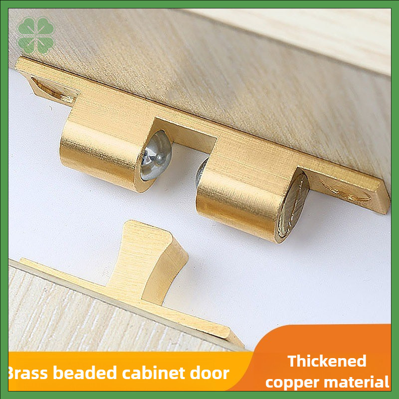 Cabinet Door Catch Brass Adjustable Spring Ball Latch, 1/5 Pcs ...