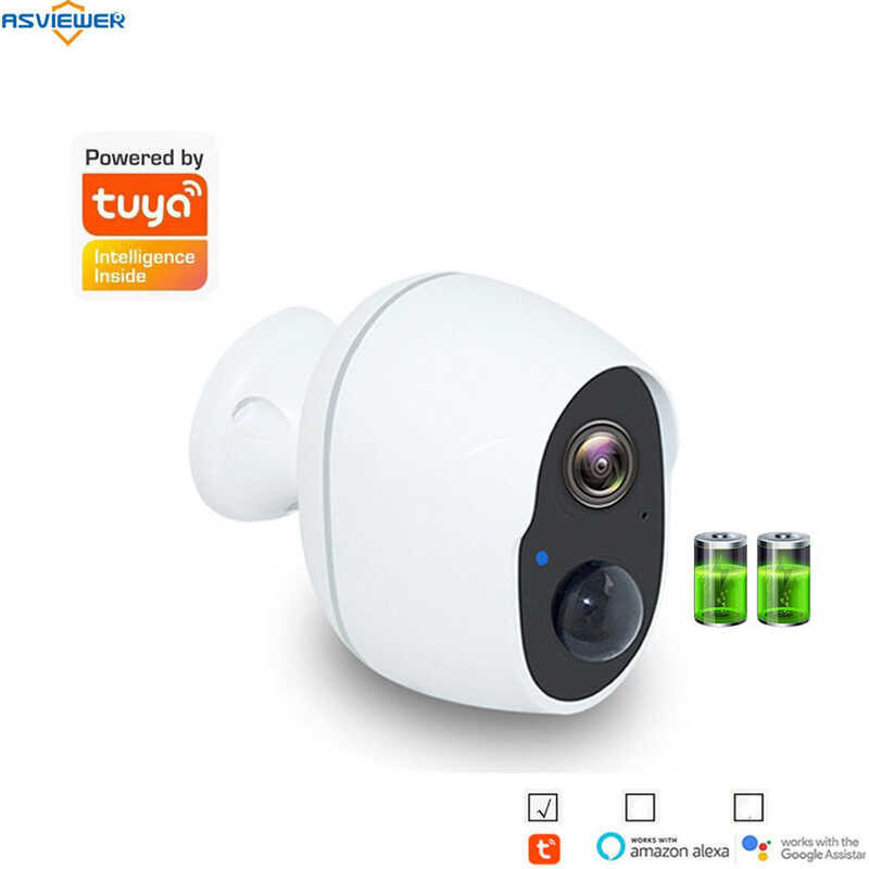 Camera Tuya Battery 2MP IP WiFi Smart Life Camera 5200mAh Rechargeable ...