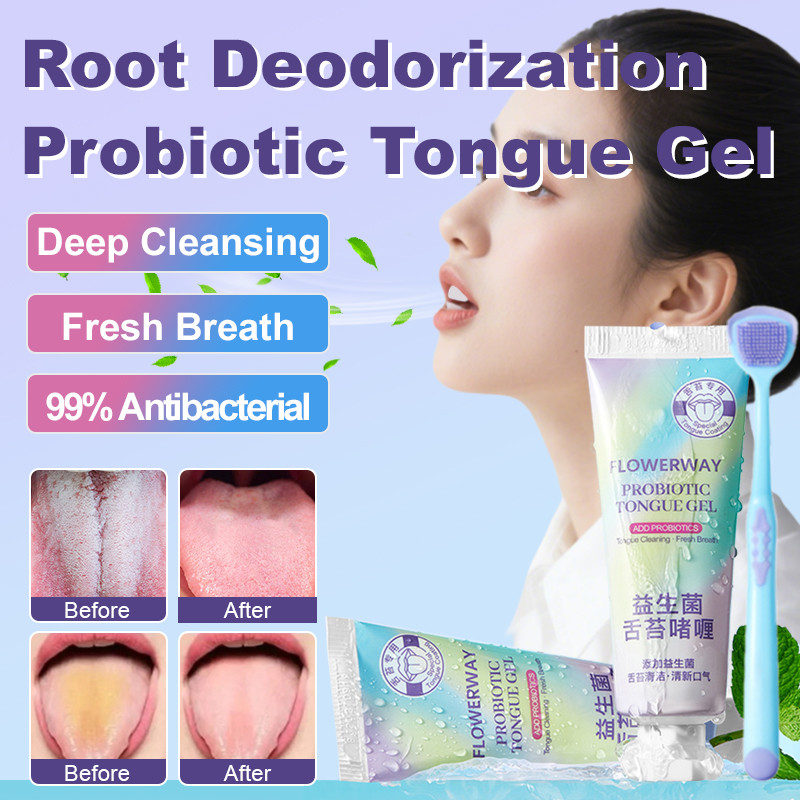 Soothing Tongue Gel Disinfectant Mild Root cause Longlasting freshness ...
